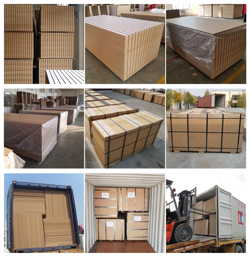 MDF Slatwall Panels / Slotted MDF with Strips and Hooks from China ...